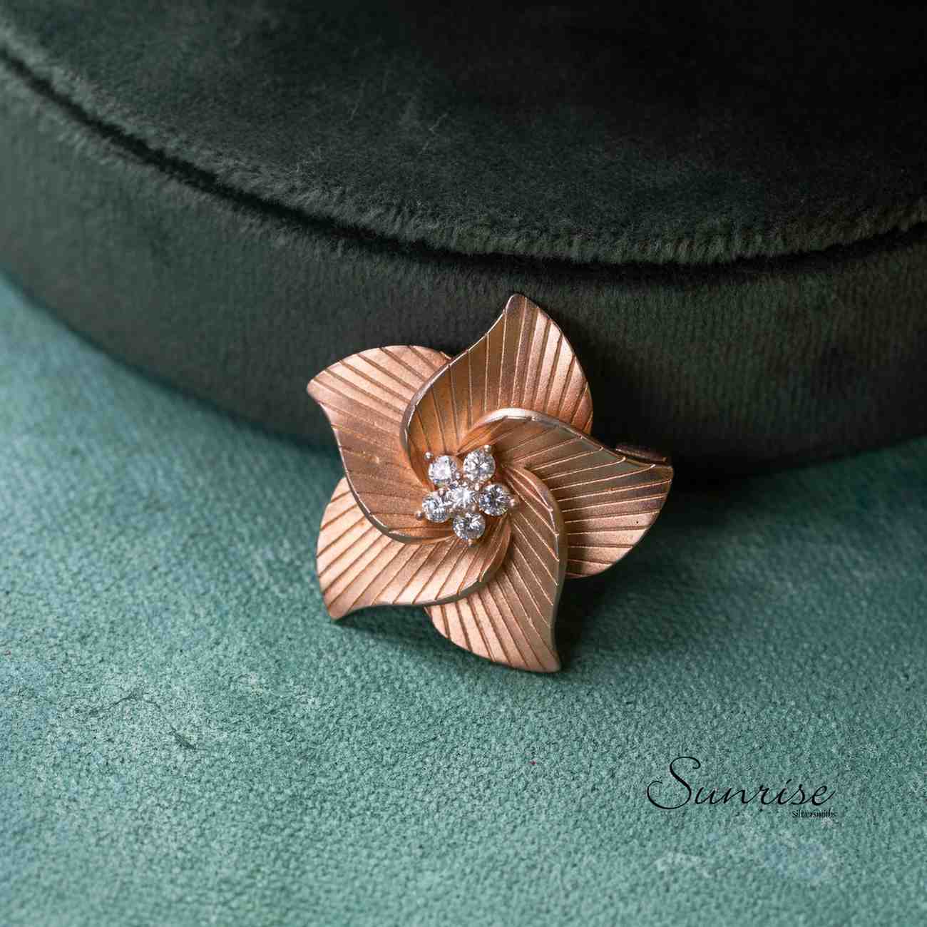 ROSE GOLD BROOCH – Sunrise Silversmiths