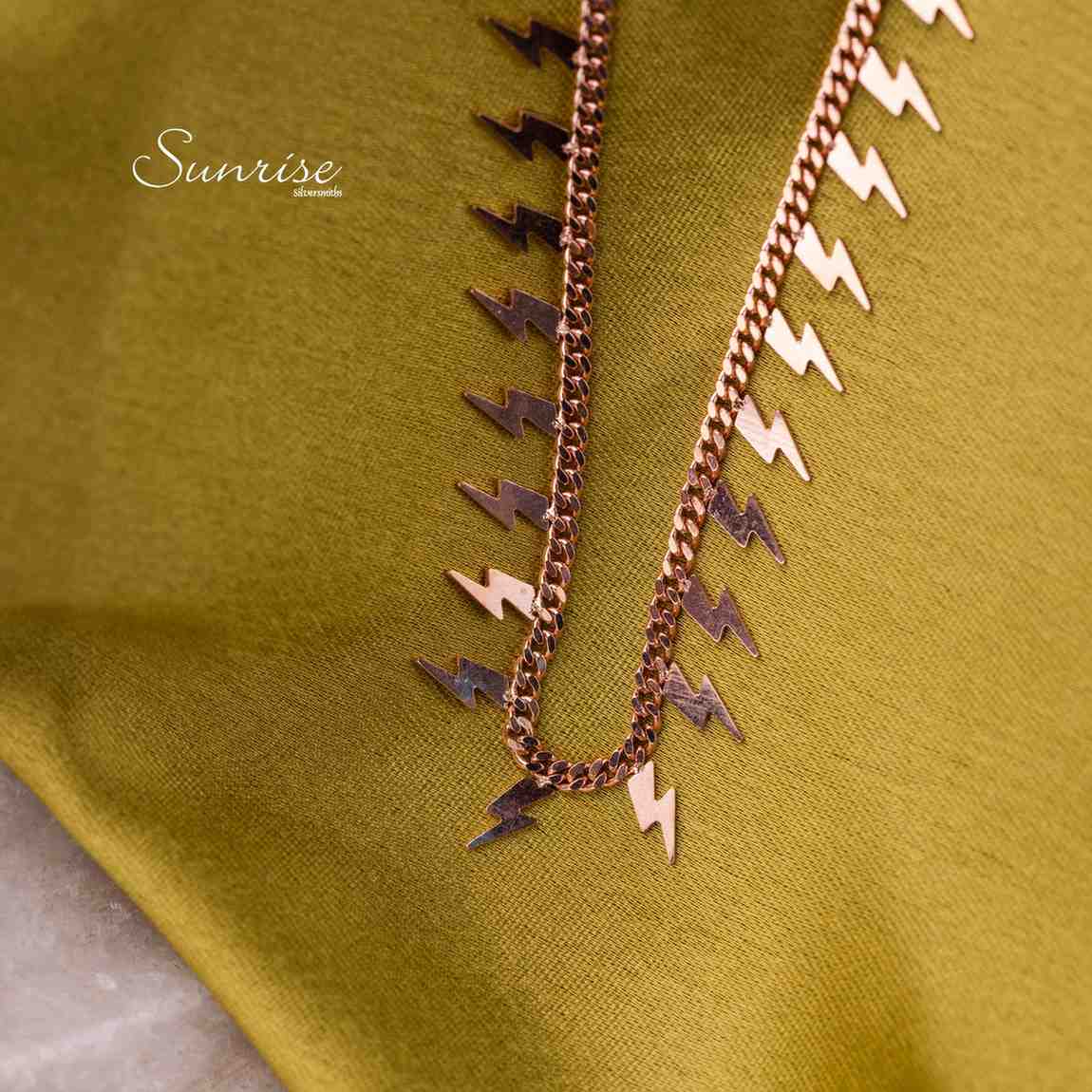 ROSE GOLD THUNDER CHAIN – Sunrise Silversmiths