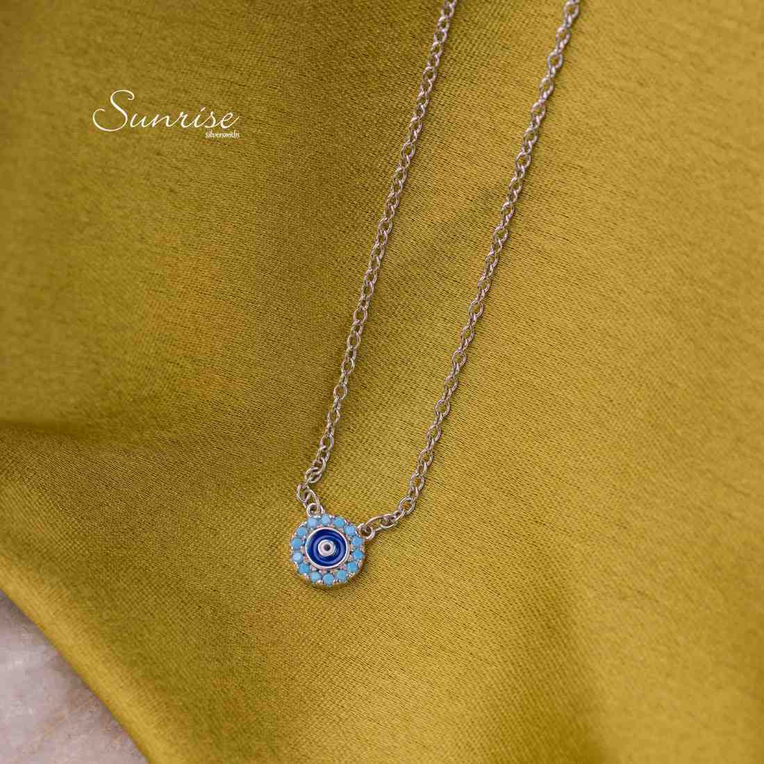 EVIL EYE NECK CHAIN – Sunrise Silversmiths