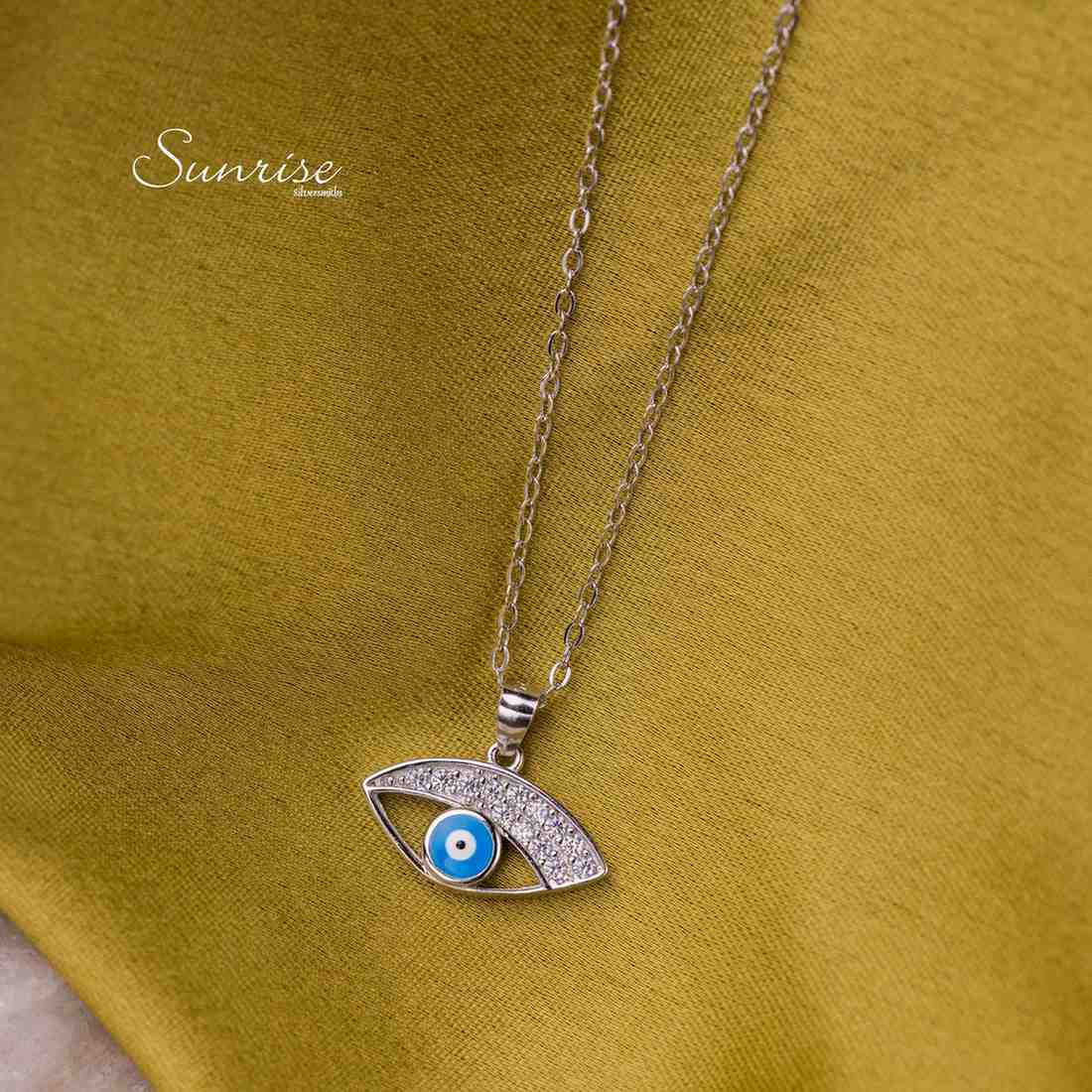 EVIL EYE NECK CHAIN – Sunrise Silversmiths