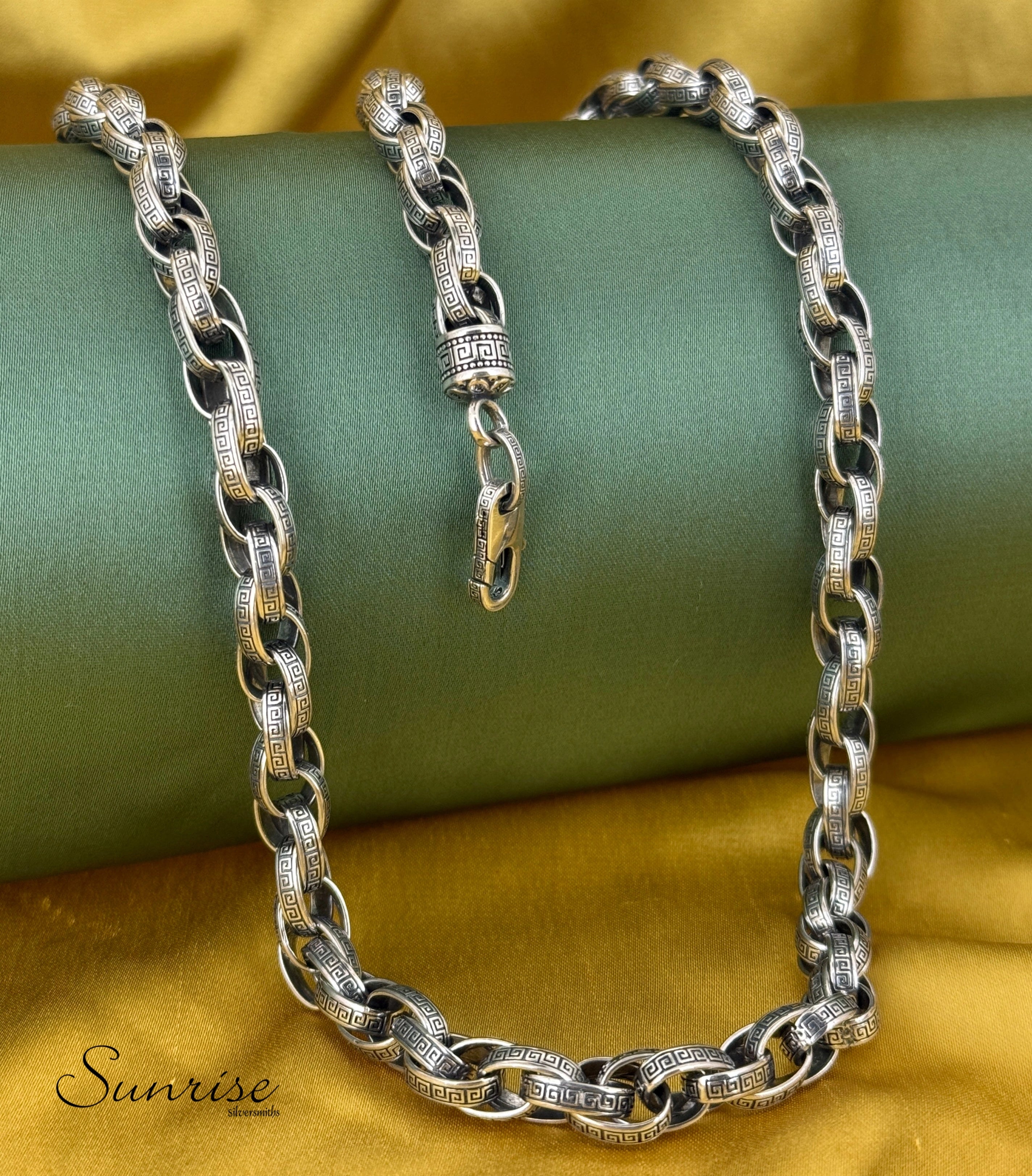 RINGS OXI MEN'S CHAIN – Sunrise Silversmiths
