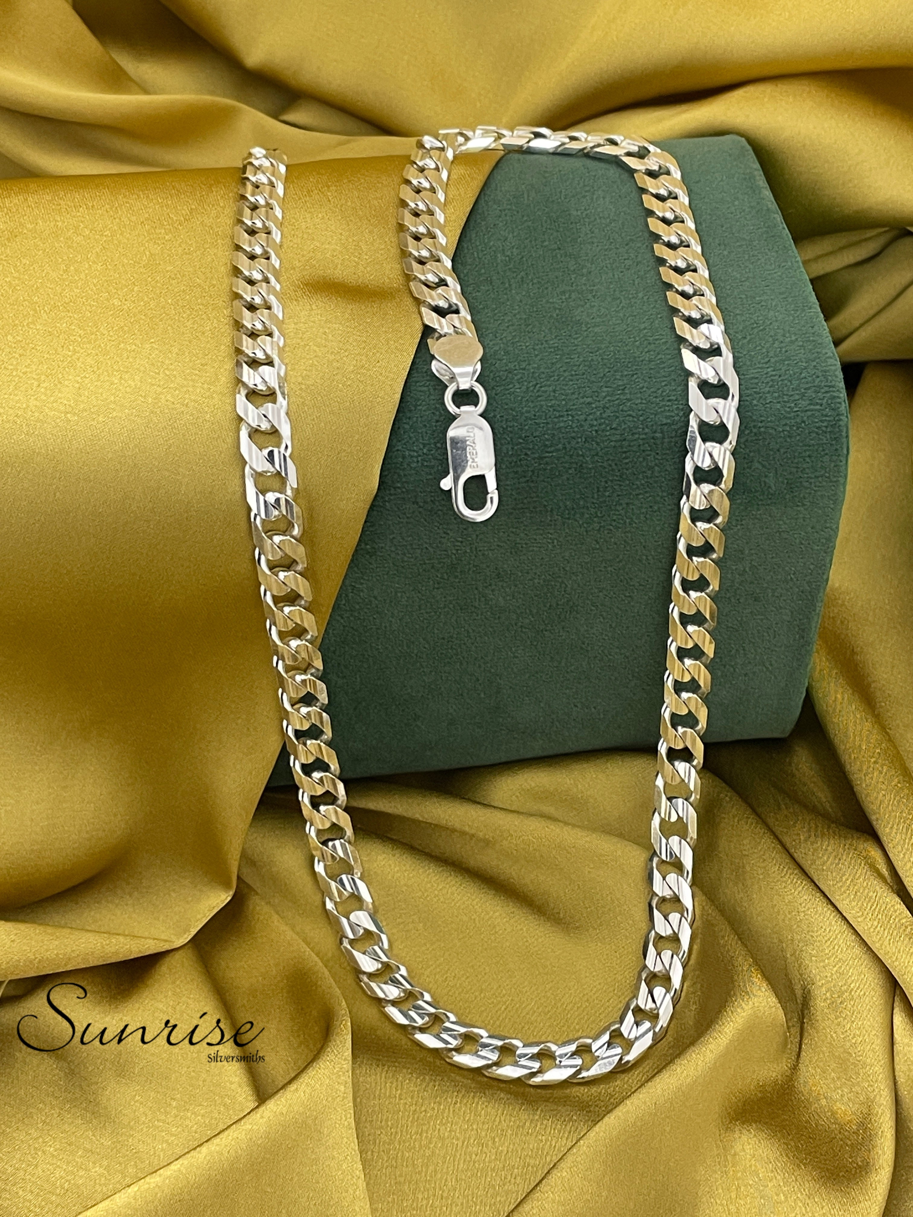 SILVER LINK CHAIN – Sunrise Silversmiths