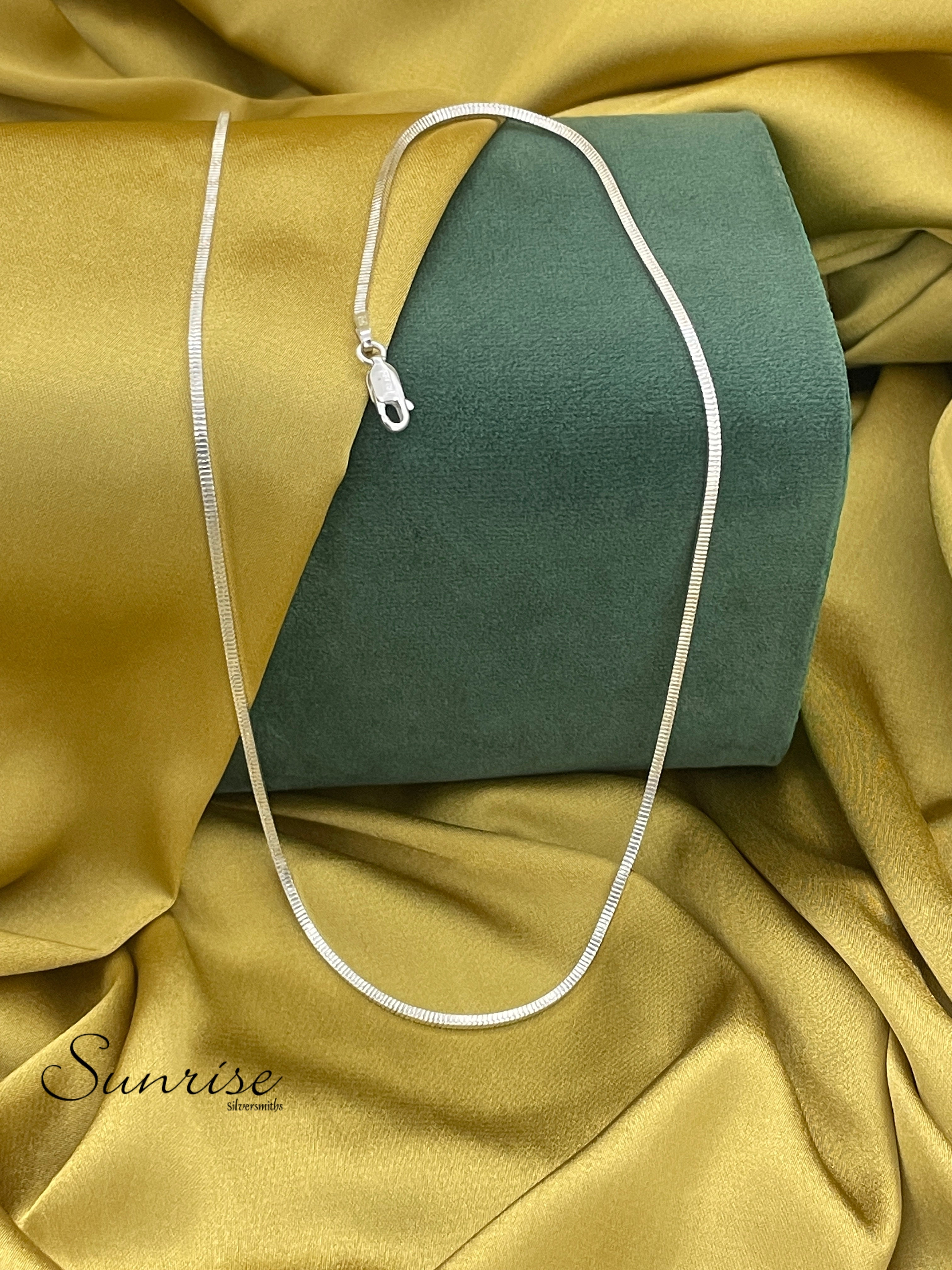 SQUARE CHAIN FOR MEN – Sunrise Silversmiths