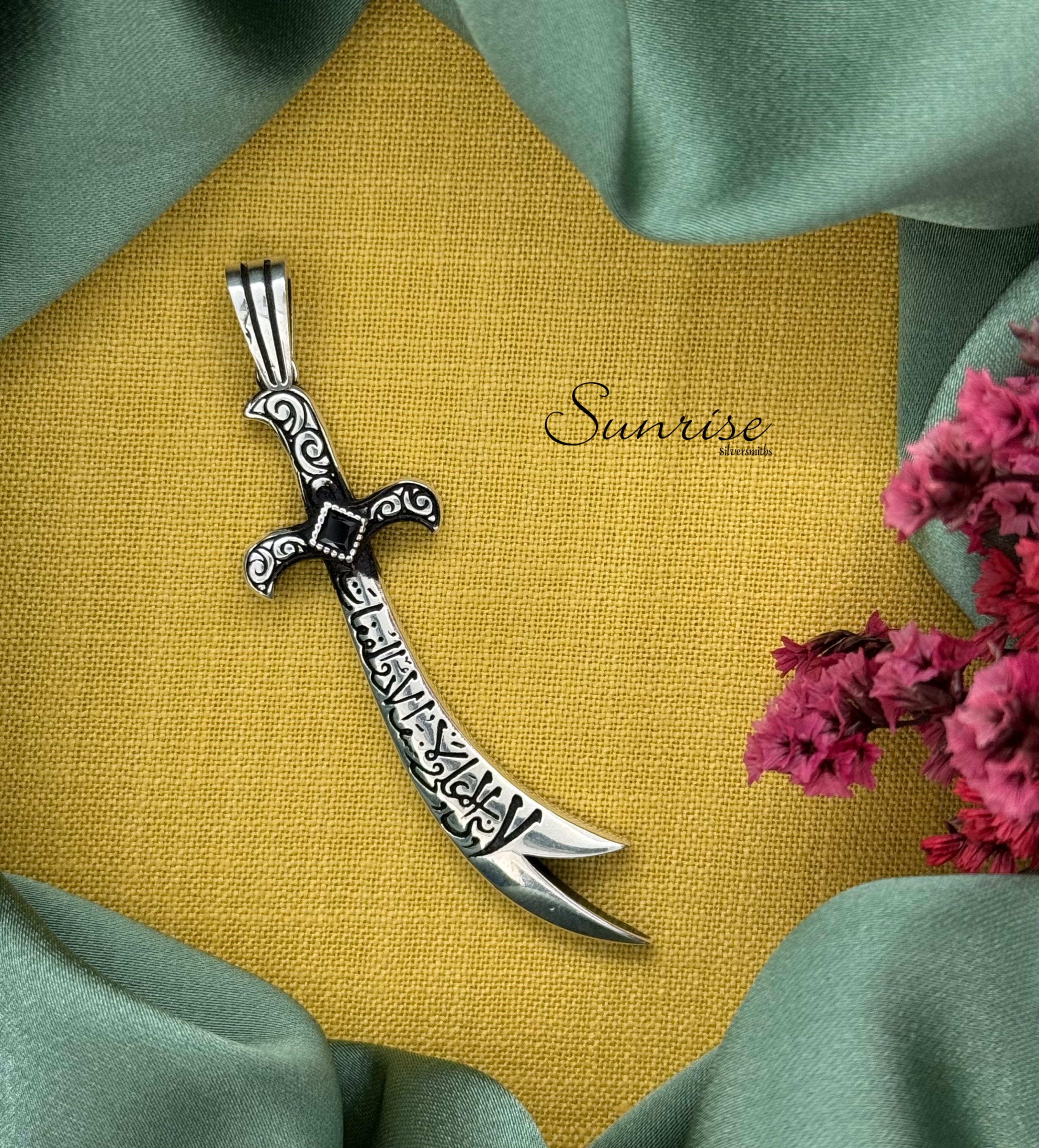 OXIDISED SWORD PENDANT – Sunrise Silversmiths