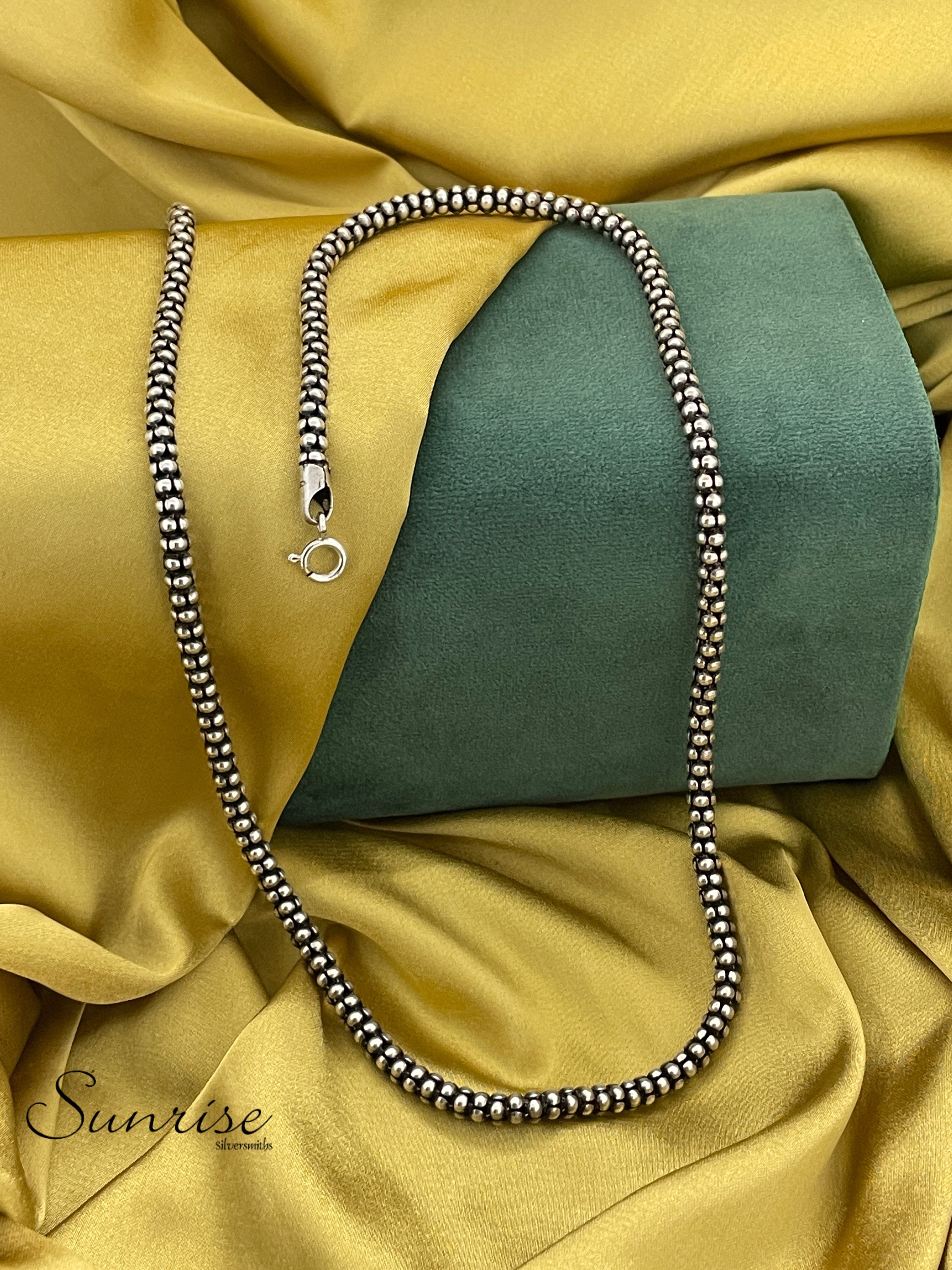 POPCORN CHAIN – Sunrise Silversmiths