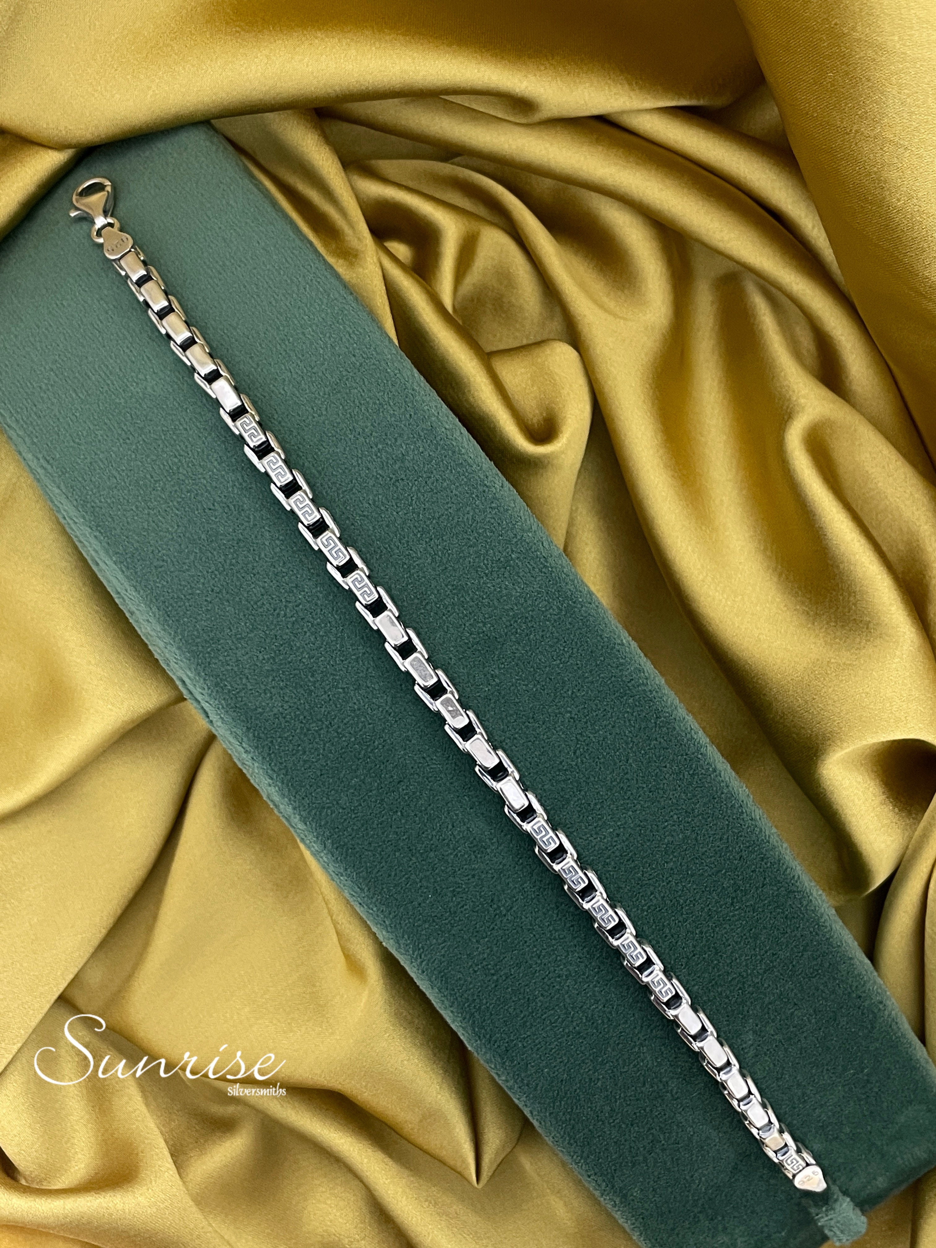 BOX LINK BRACELET – Sunrise Silversmiths
