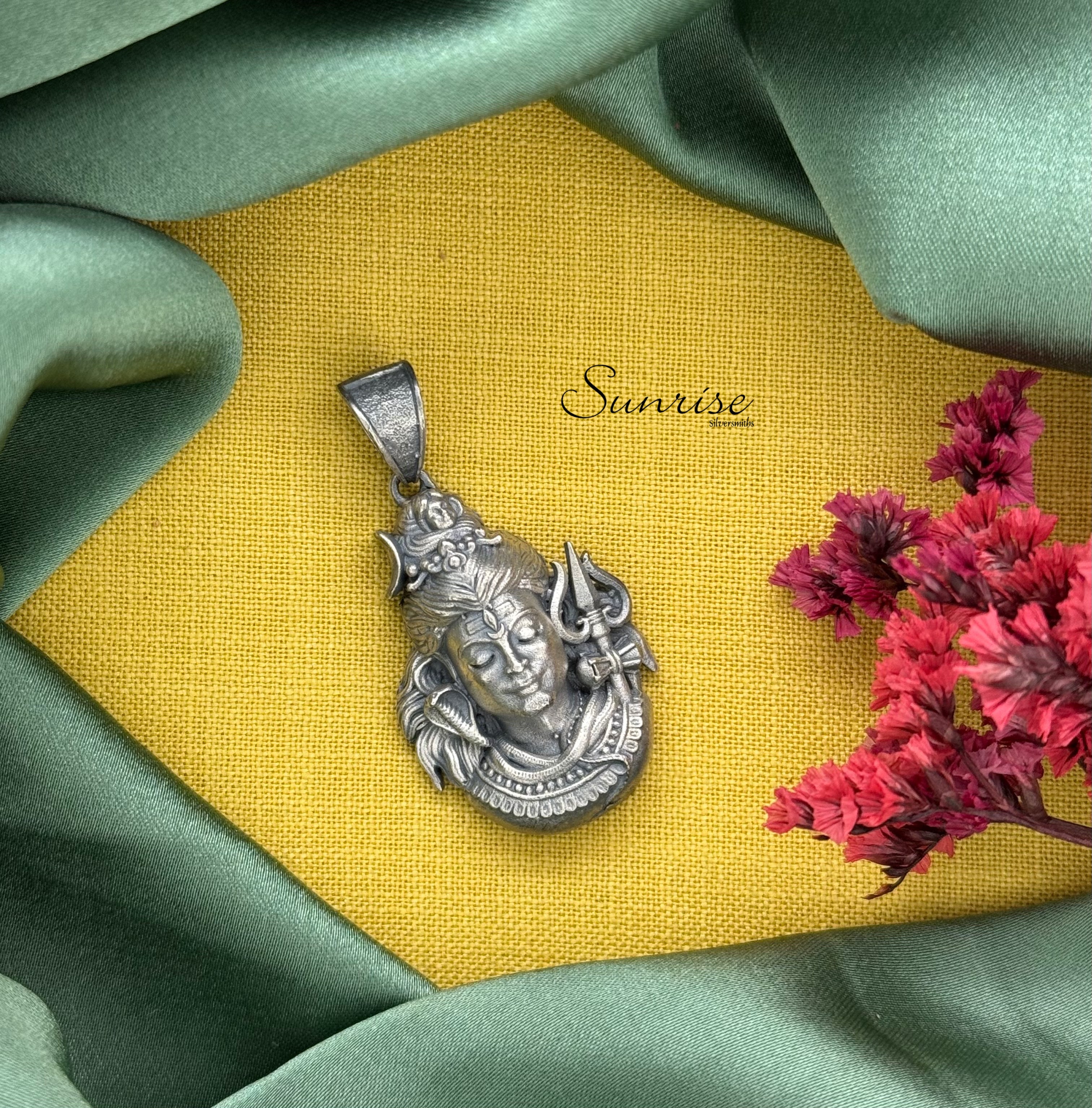 LORD SHIVA PENDANT – Sunrise Silversmiths