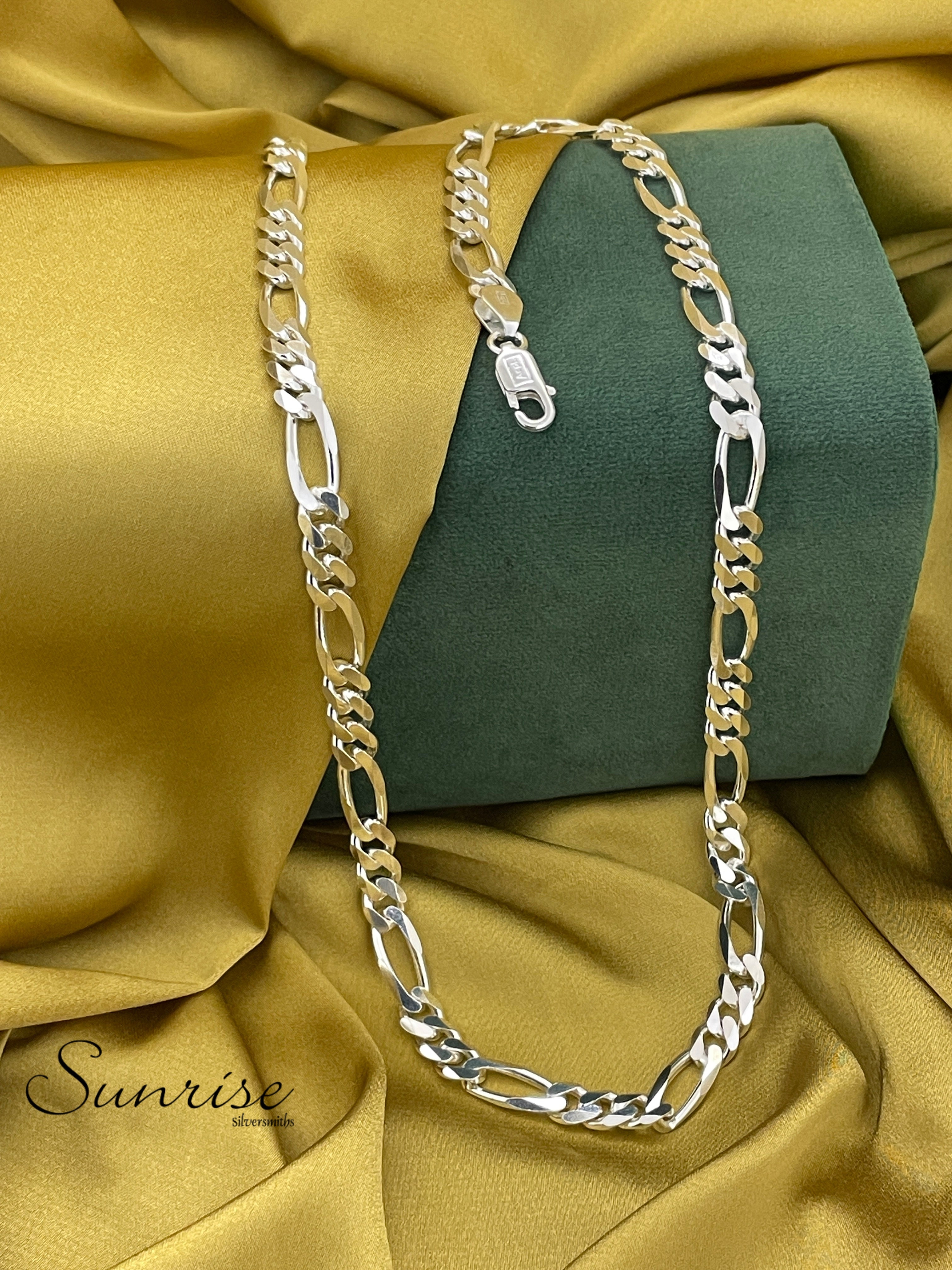 CUBAN CURB CHAIN – Sunrise Silversmiths