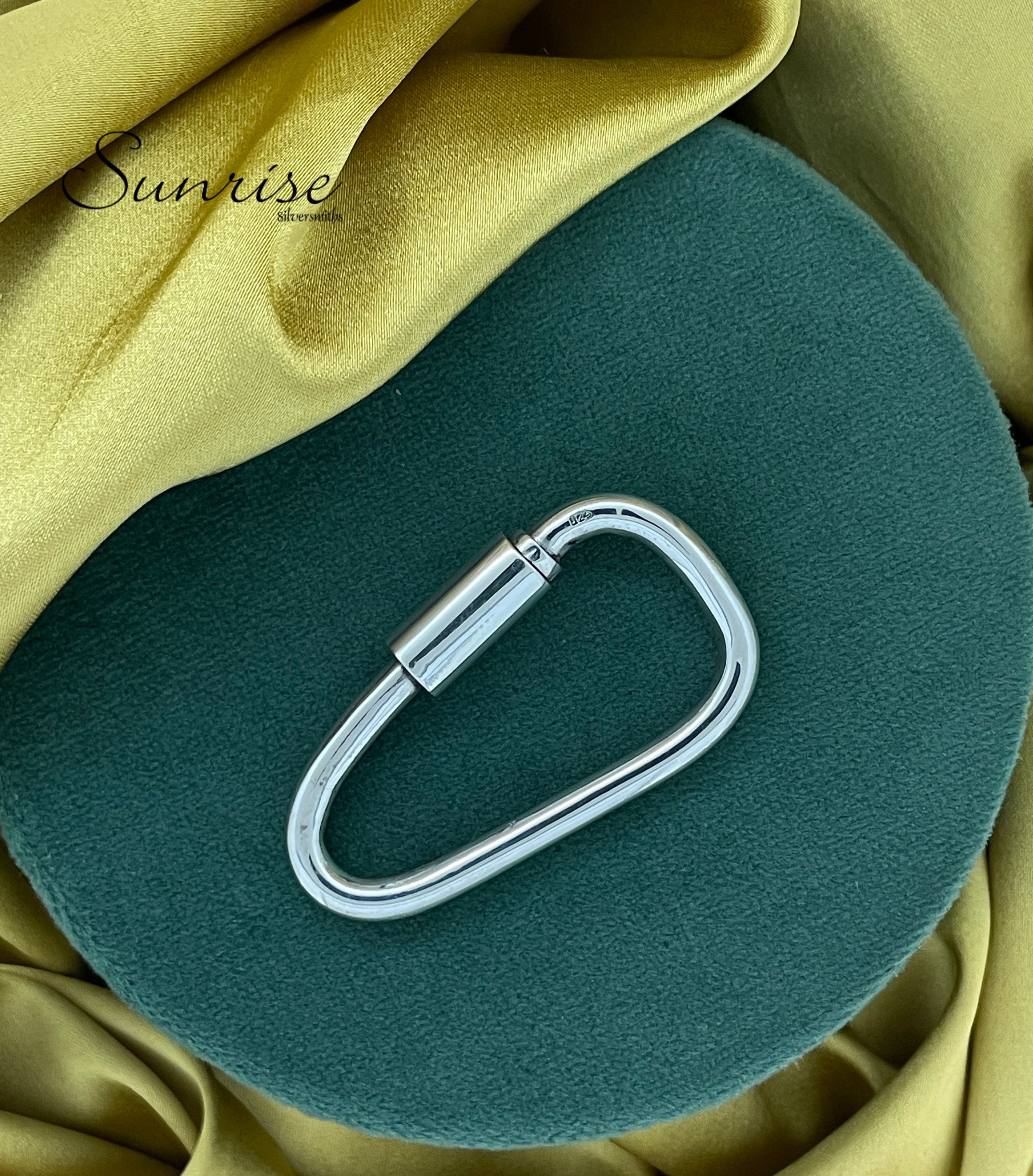 SOLID SILVER KEYCHAIN – Sunrise Silversmiths