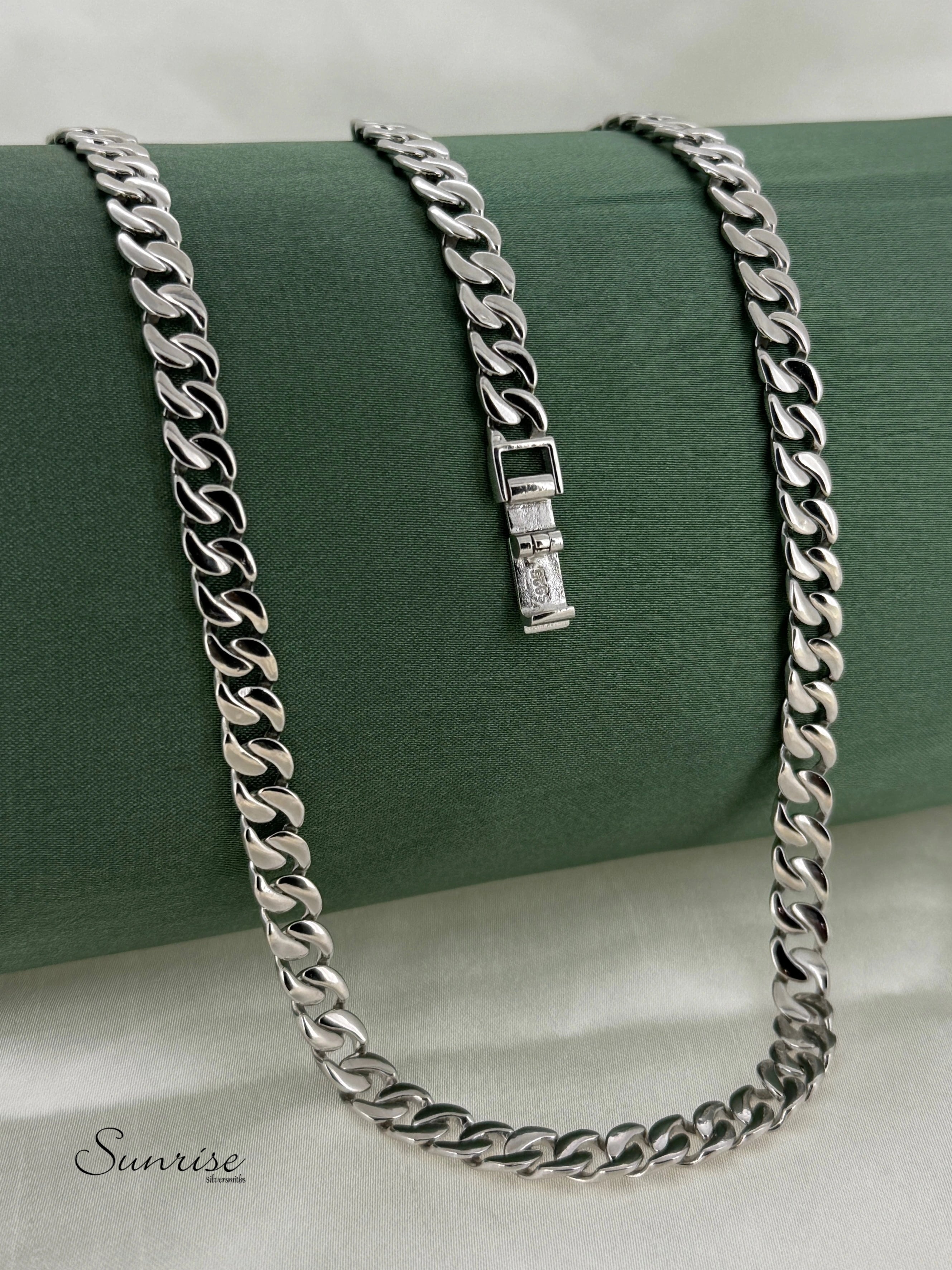 FANCY LINK CHAIN – Sunrise Silversmiths