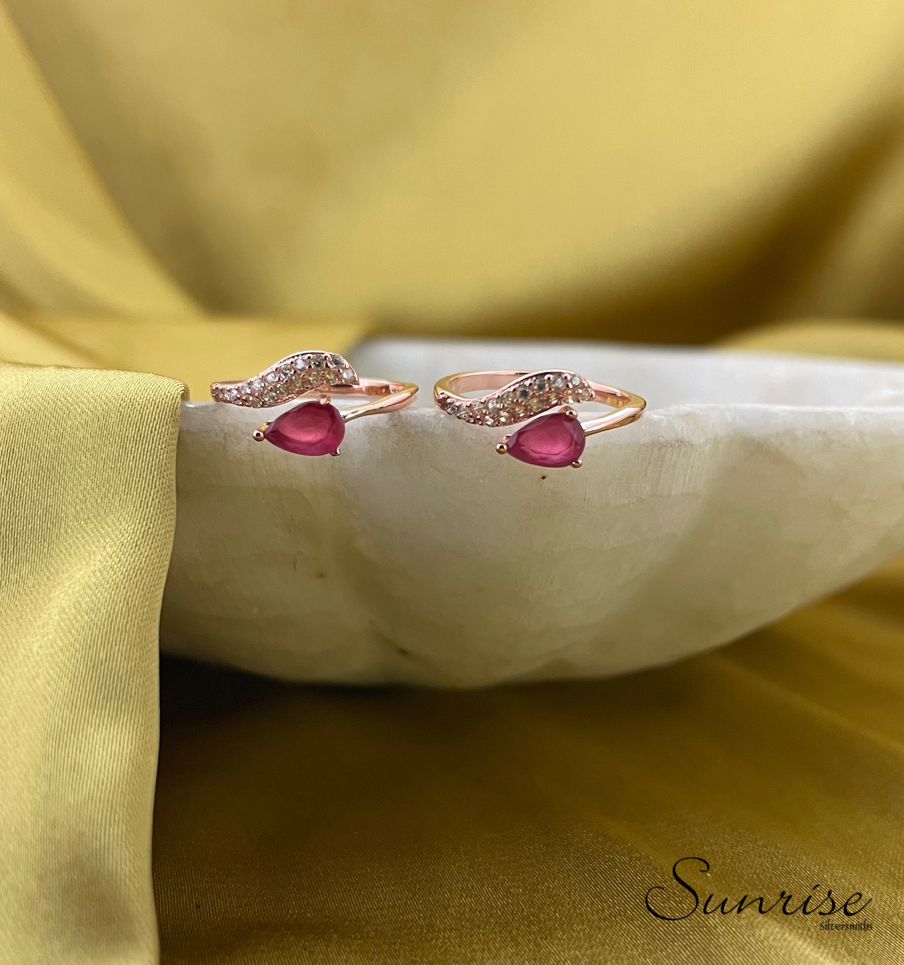 ROSE GOLD TOE RINGS – Sunrise Silversmiths