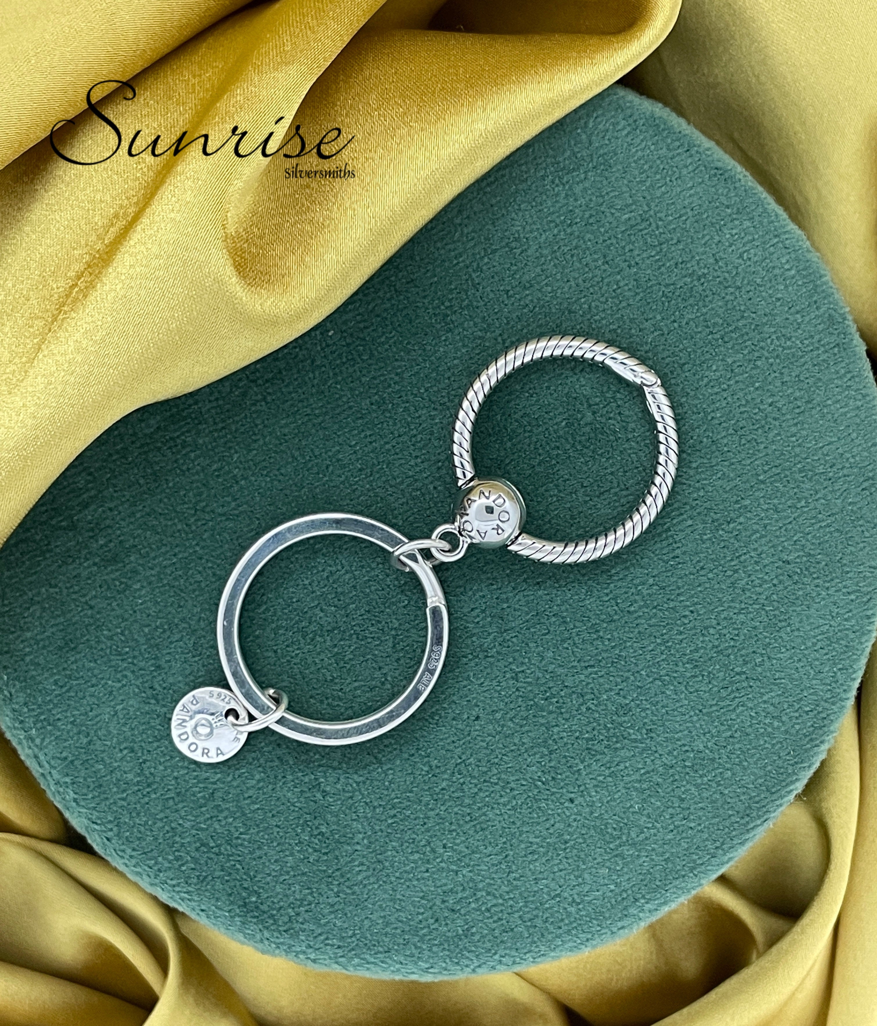 PLAIN CHARM KEYCHAIN – Sunrise Silversmiths