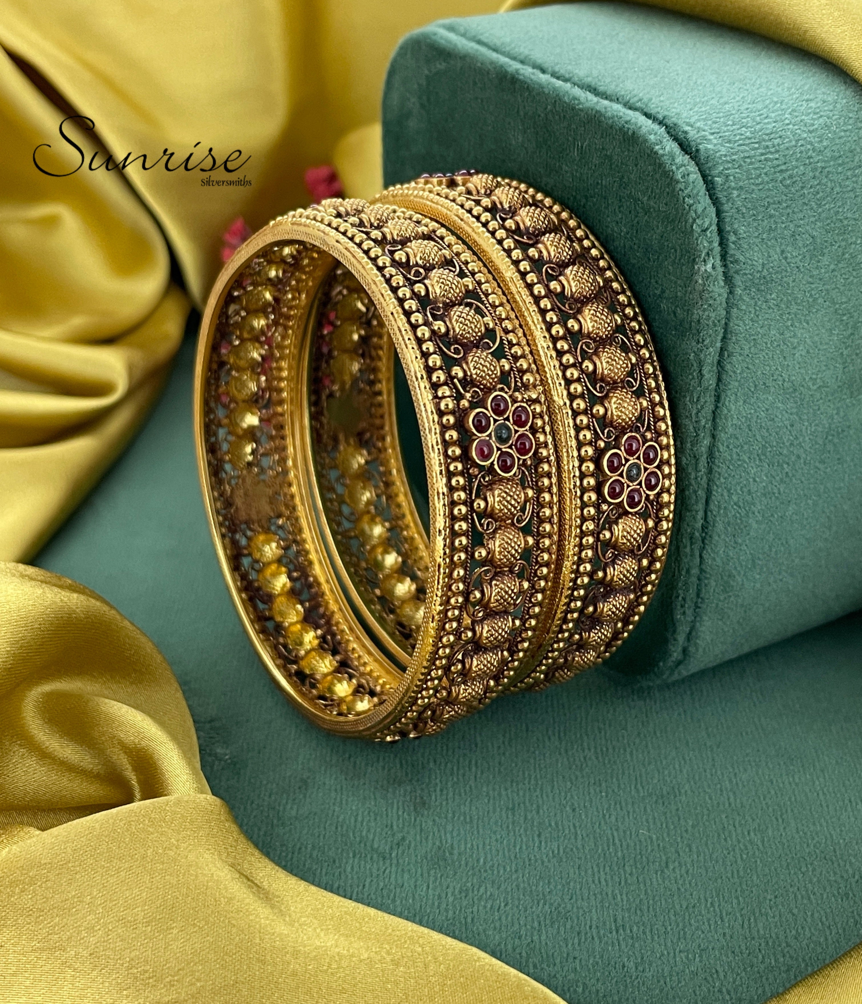 NAKSHI BANGLES – Sunrise Silversmiths