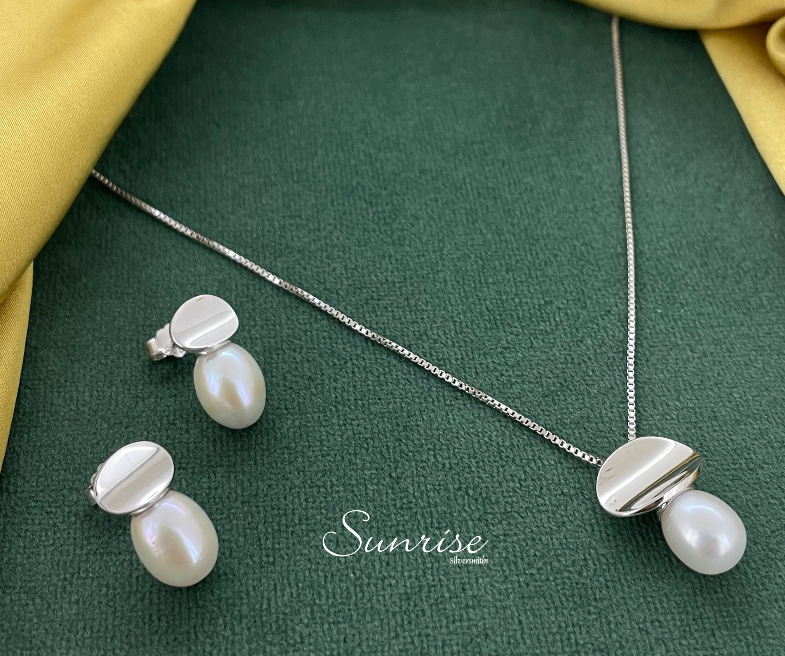 FANCY PEARL NECKLACE – Sunrise Silversmiths