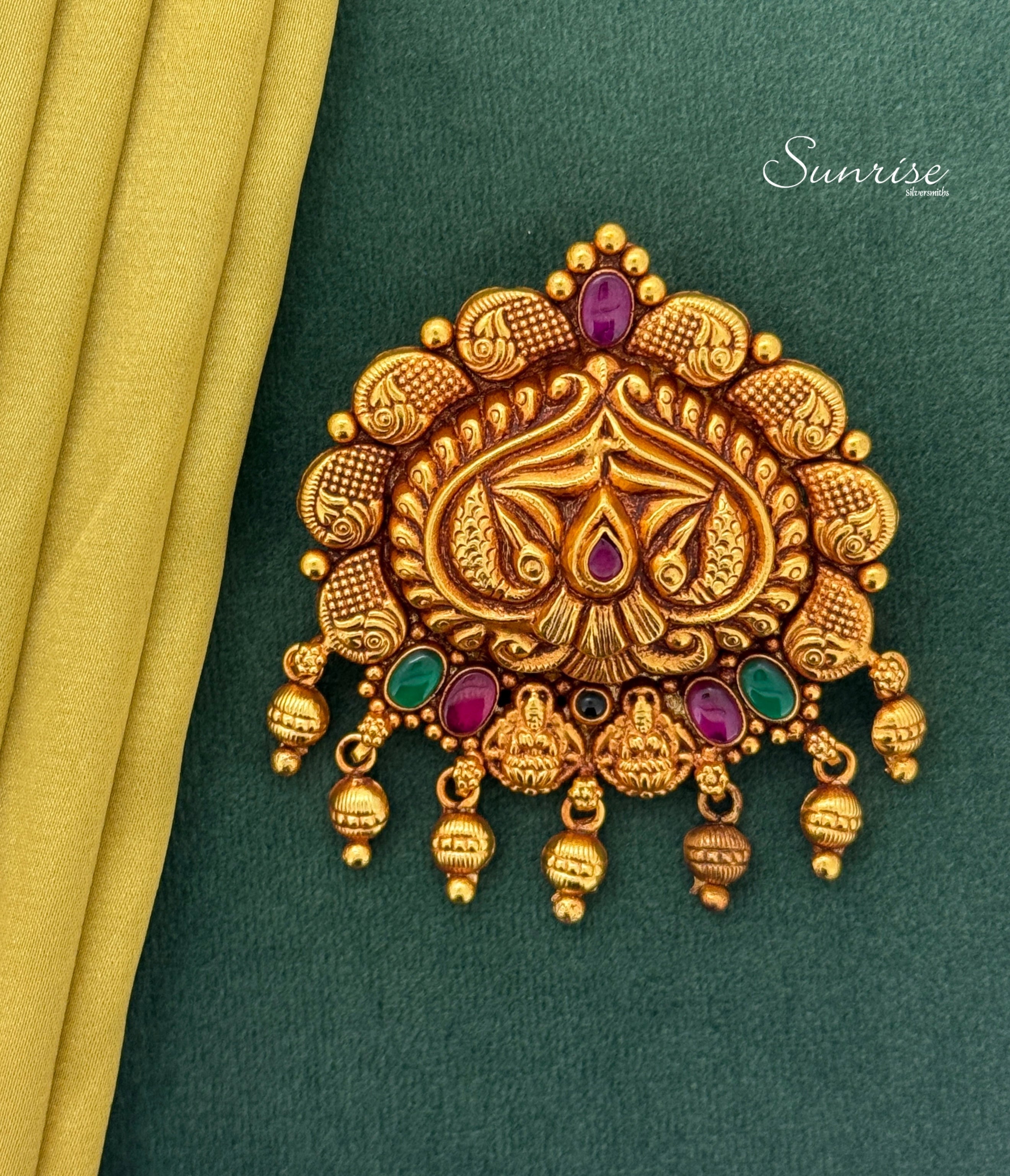 Traditional GP Pendant - Gold Polished Pendants – Sunrise Silversmiths