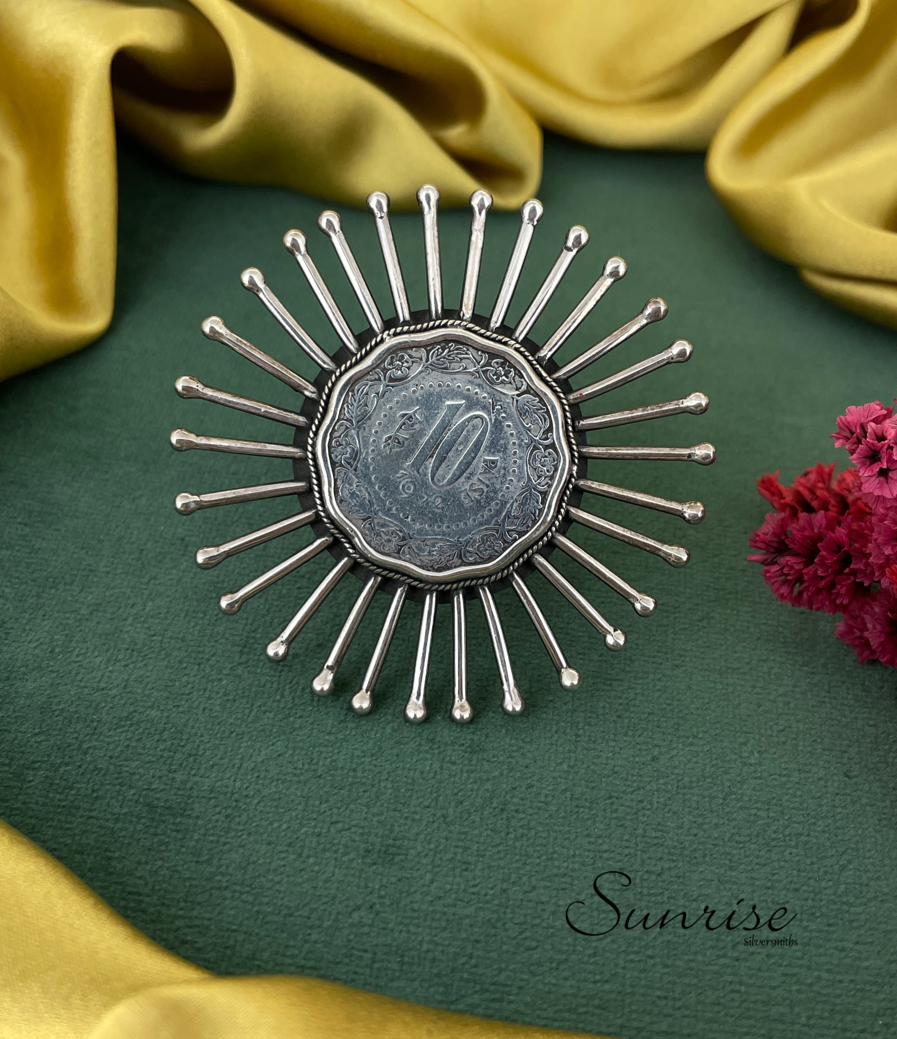 10 PAISA COIN FINGER RING – Sunrise Silversmiths