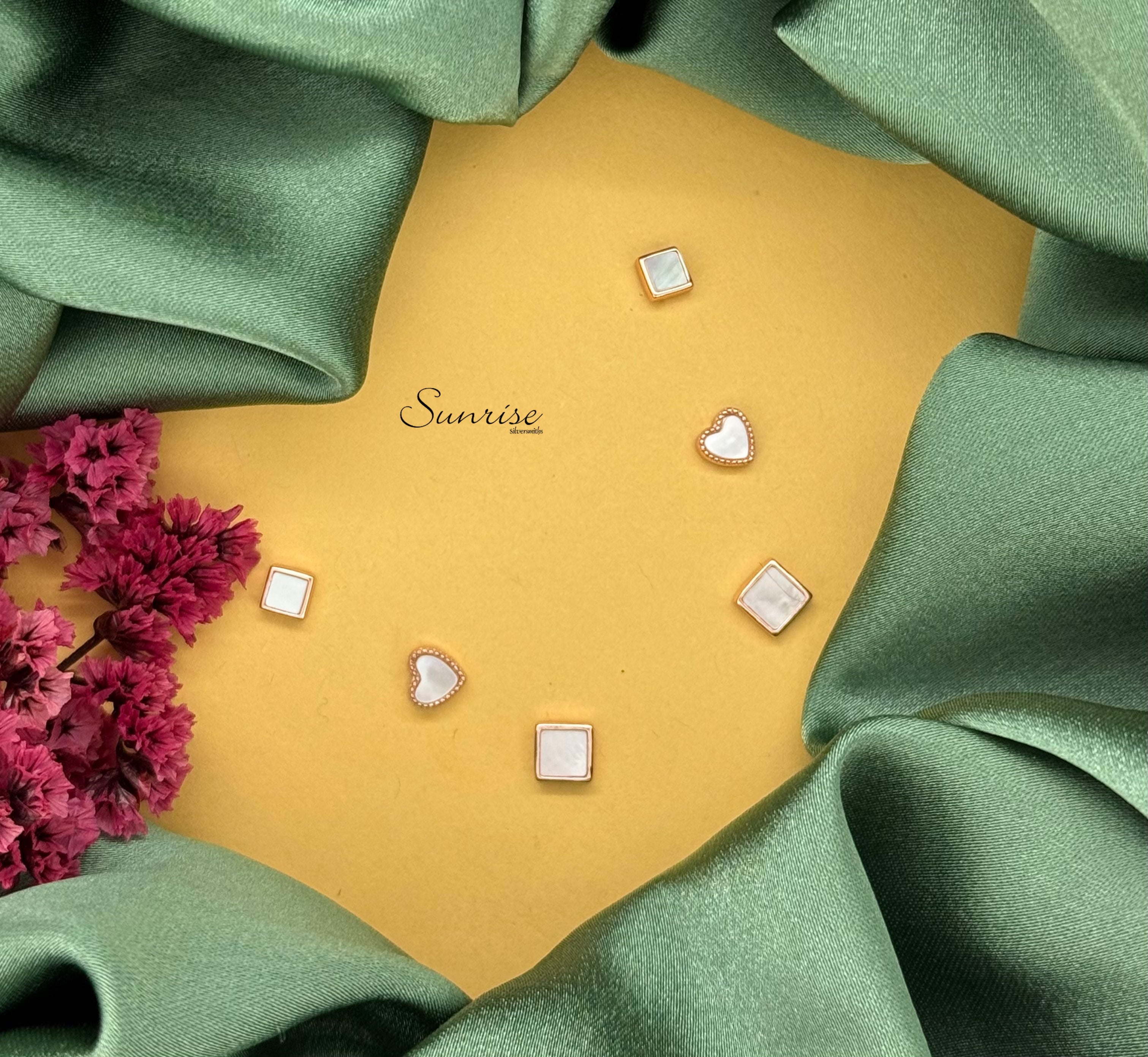 MOP EARS PIERCING -3 PIECE SET – Sunrise Silversmiths