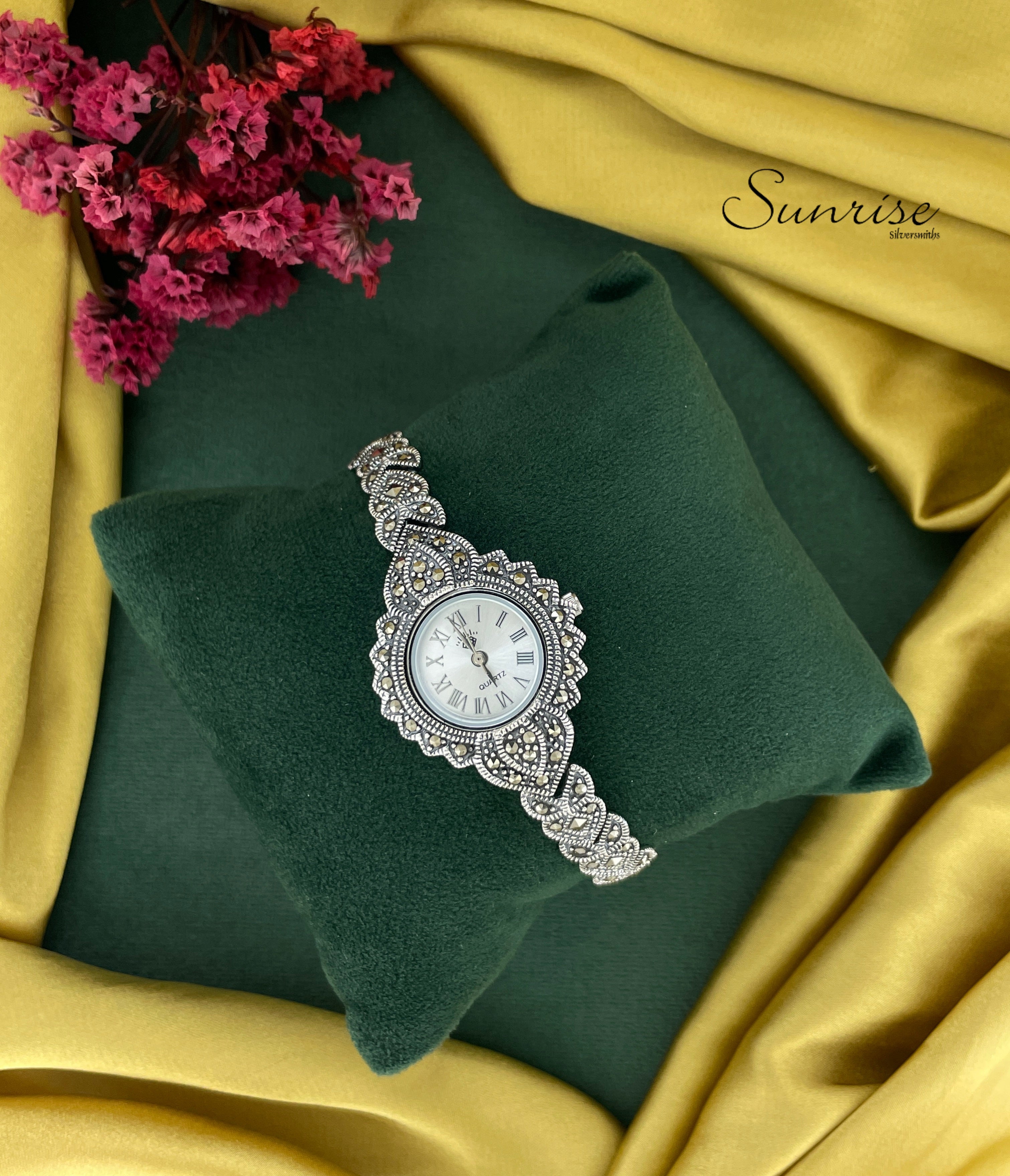 MARCASITE LADIES WATCH – Sunrise Silversmiths