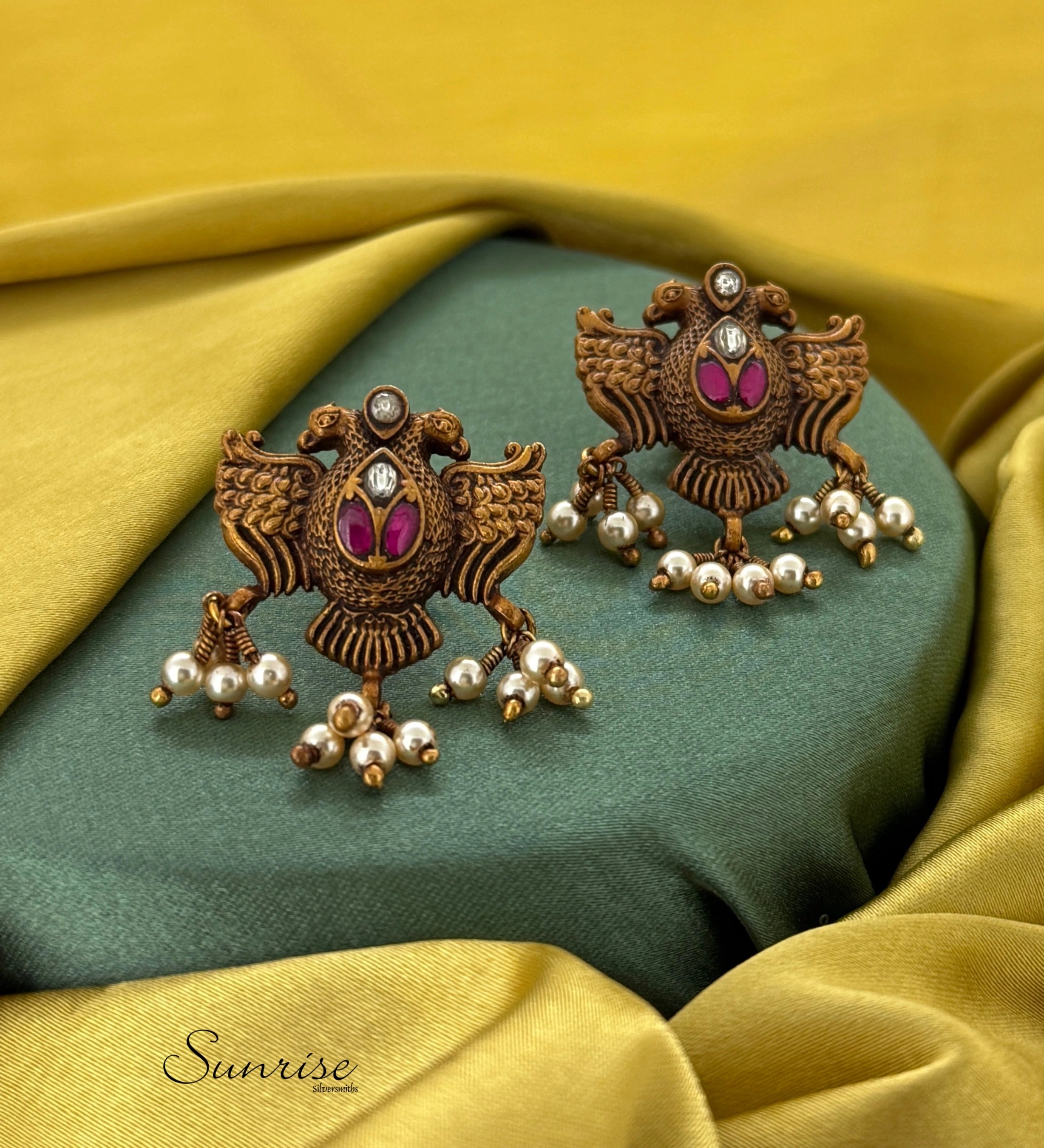 GANDABERUNDA GP STUDS – Sunrise Silversmiths