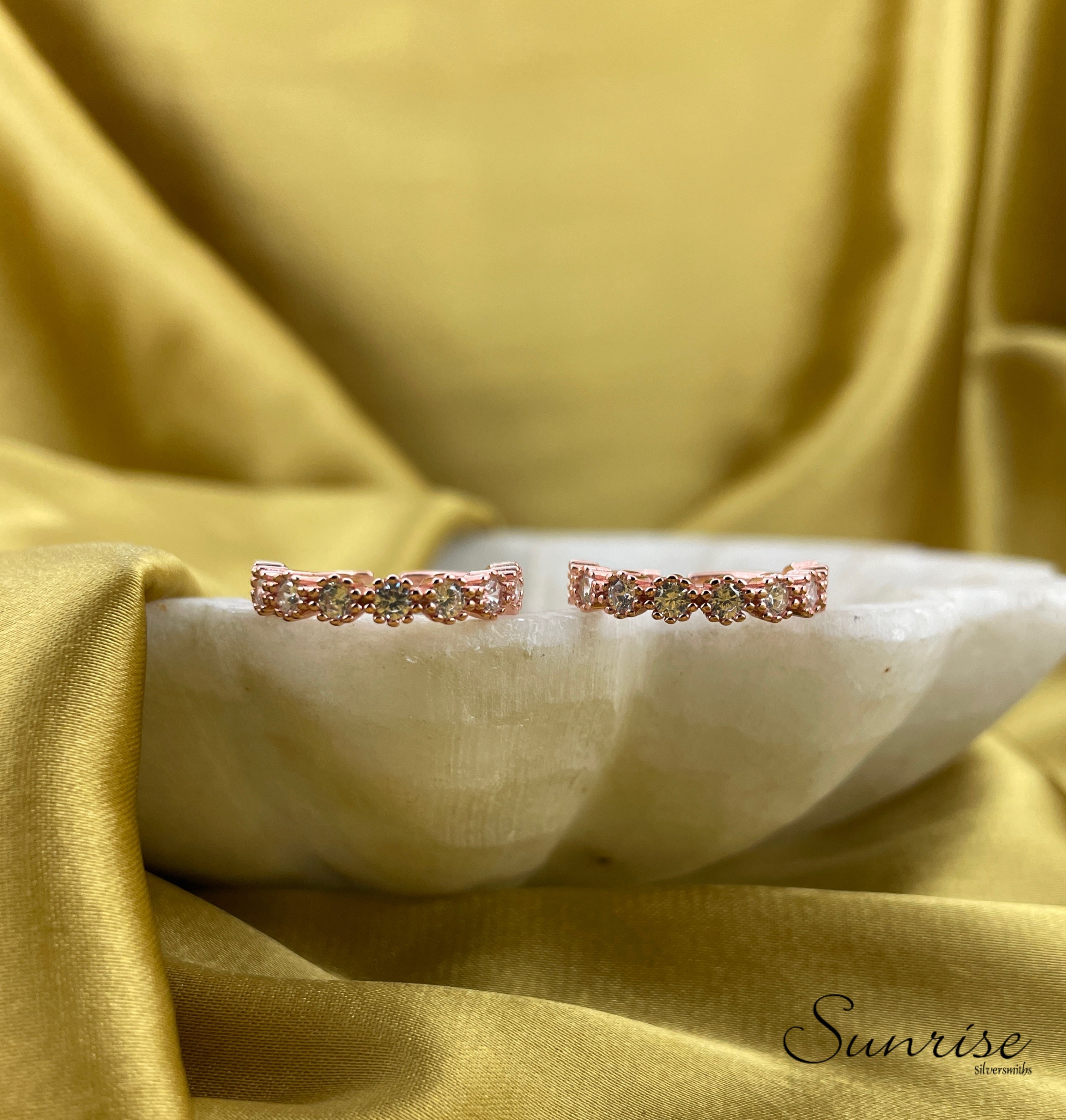 ROSE GOLD TOE RINGS – Sunrise Silversmiths